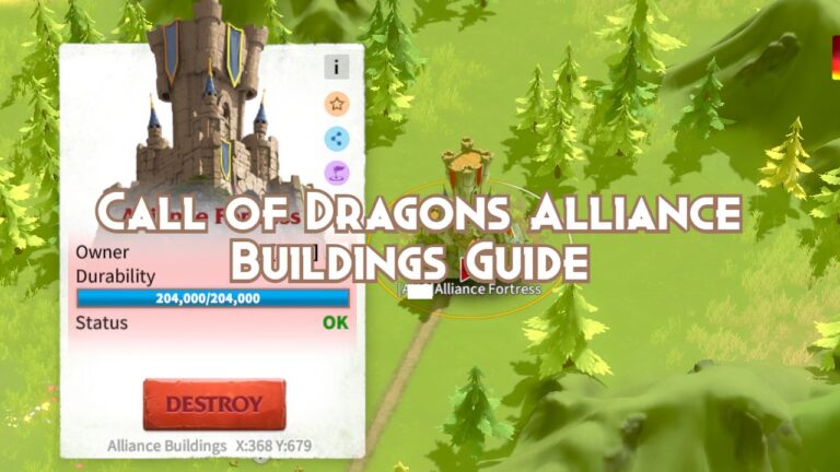 Call of Dragons Alliance Buildings Guide - Call of Dragons Guides