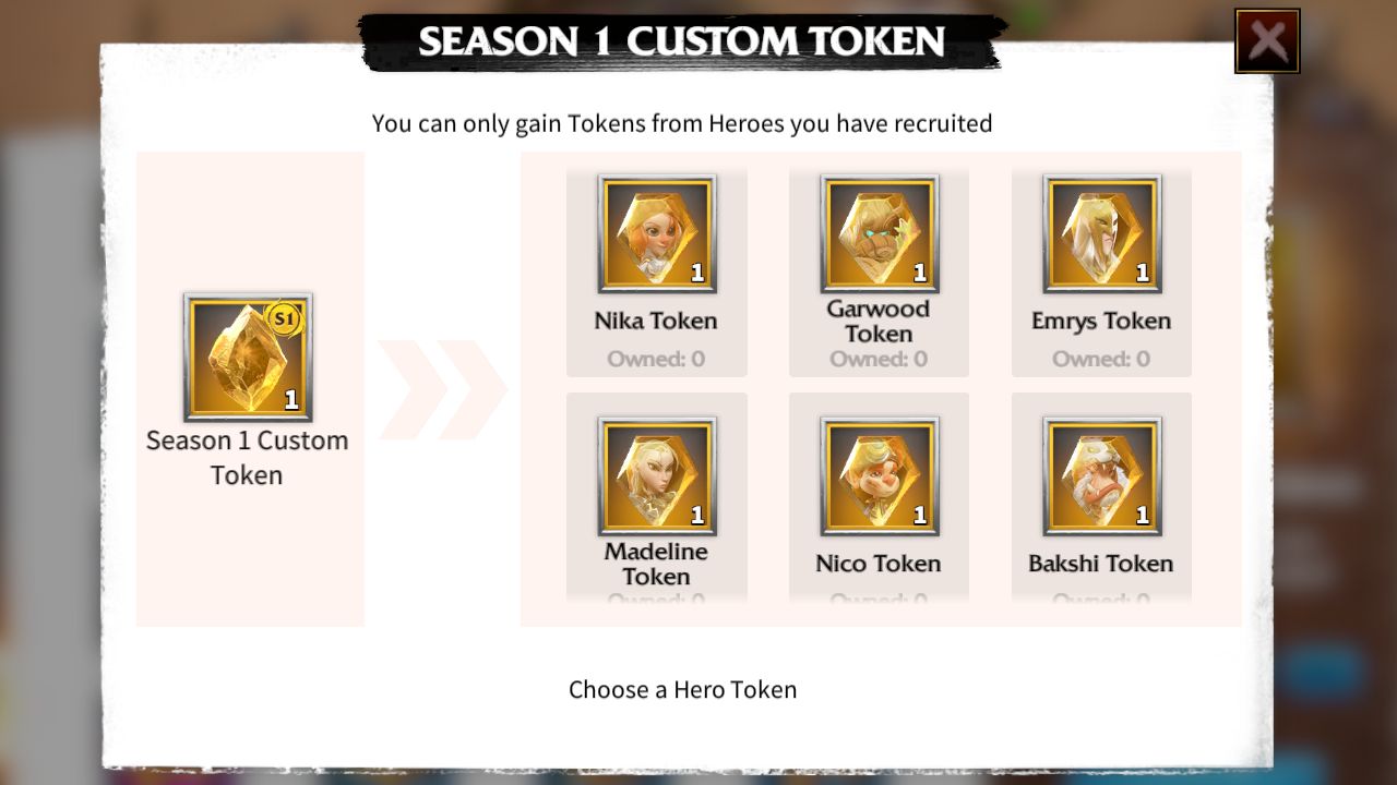 Call of Dragons Hero Token Requirements - Call of Dragons Guides