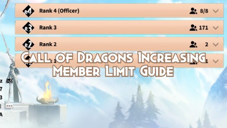 Call of Dragons Alliance Guide - Call of Dragons Guides